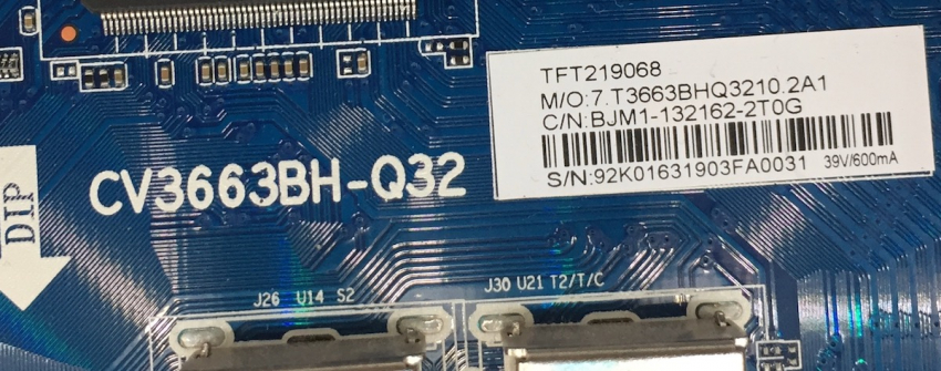 Vareza - GQ15D-CS32 CV3663BH-Q32 T3663BHQ3210.2A1 Mainboard